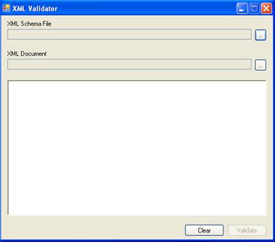 Simple And Cool XML Validator CodeProject Simple And Cool XML Validator CodeProject