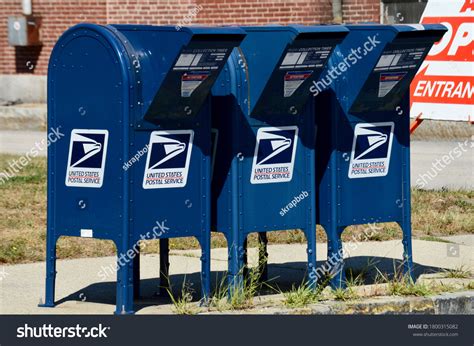 Usps Blue Mailbox