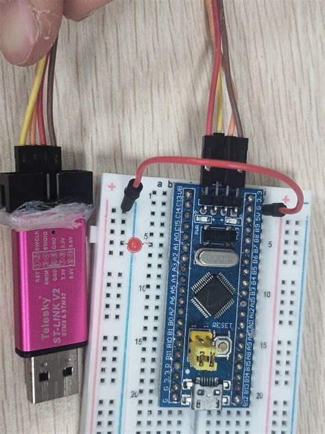 基于stm32f103c8t6hal库）和cubemx实现使用小白新建工程，进行函数封装，烧录程序以及点亮led灯stm32cubemx