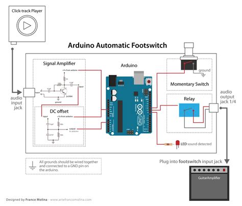 Arduino Footswitch Control Your Guitar Amp With Arduino 10 Steps With Pictures Instructables
