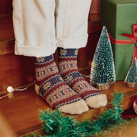 꼬랑내 Ggrn 크리스마스 양말 산타 수면 니트 윈터삭스 겨울 선물세트 기획전 위시버킷