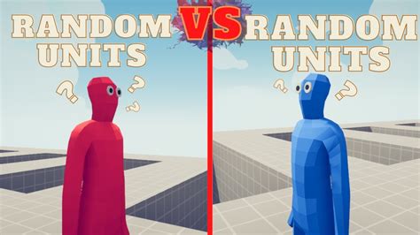 Random Unit Vs Random Unit Totally Accurate Battle Simulator Tabs