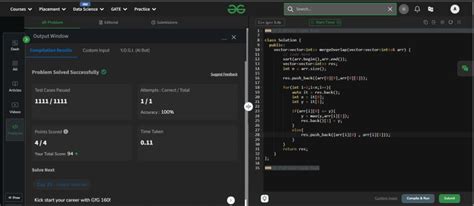 gfg160 gfg gfg160 geekstreak2025 geeksforgeeks abhishek mishra