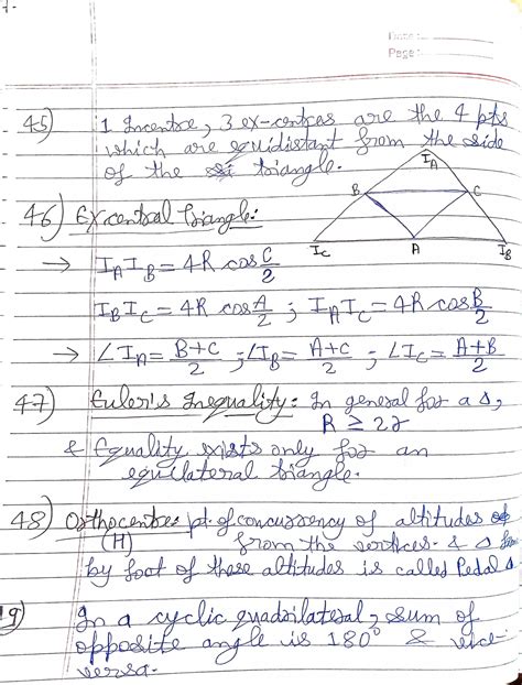 Trigonometry Formulas Class Th Th Pdf