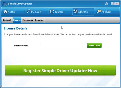 Cómo registro simple Driver Updater para descargar e instalar las actualizaciones de
