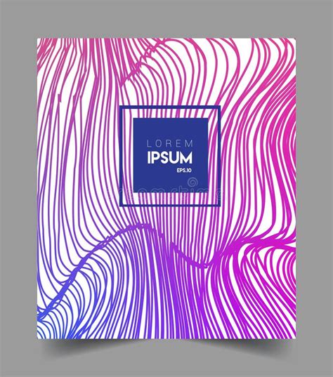 Abstract Geometric Line Pattern Background For Business Brochure Cover Design Colorful