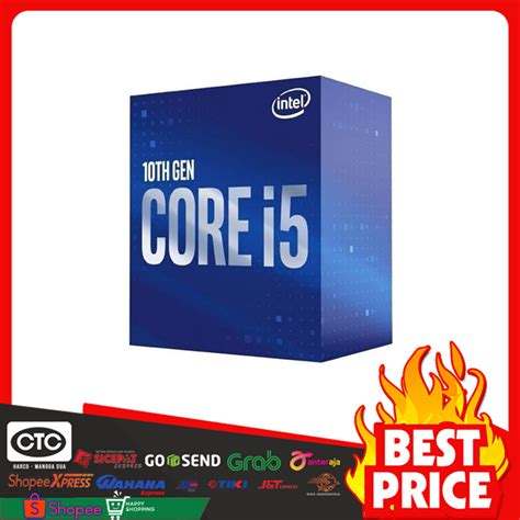 Jual Processor Intel Core I5 10400f Box Comet Lake Socket Lga 1200 Shopee Indonesia