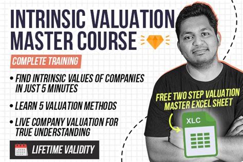 Intrinsic Valuation Master Course Learn To Find Intrinsic Value Of