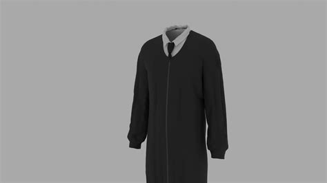 Judge Uniform 3d Turbosquid 1973138