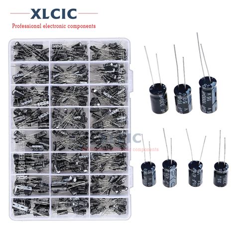 120 200 500pcs 16v 25v 50v 0 1uf 1000uf Aluminum Electrolytic Capacitor