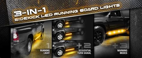 Sidekick Running Board Light 2pc 48 Inch With Warning Mode Opt7 Lighting Inc