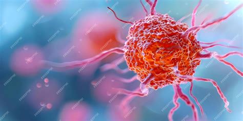 Premium Photo Visual Representation Of Abnormal Cancer Cell Structure