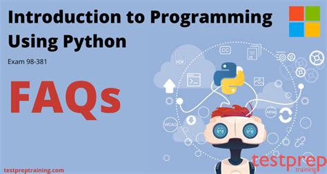 Microsoft 98 381 Introduction To Programming Using Python Faq