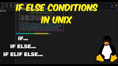 Mastering If And Else In Unix Youtube
