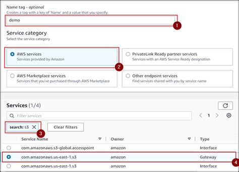 how to get private and secure connectivity with aws vpc endpoints