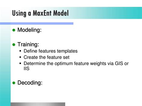Ppt Maximum Entropy Model Powerpoint Presentation Free Download Id