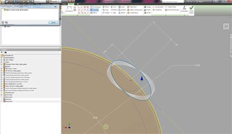 solved circular pattern ellipse own midpoint not possible autodesk community