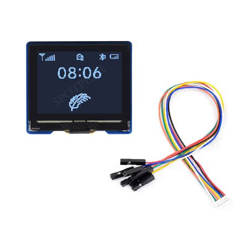 1 32inch Oled Display Module 128×96 Resolution 16 Gray Scale Spi I2c