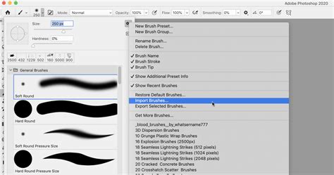 Solved Cant Import Brushes Photoshop Cc 2020 Adobe Product Community 10744844