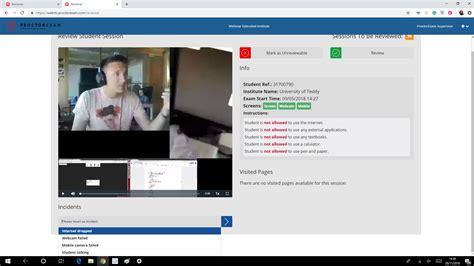 Review How To Review Sessions ProctorExam