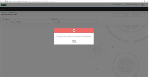 Nf 5673 Pre Production All Company Getting Server Error After Selecting Event On Plan