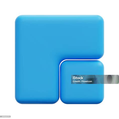 3d Vector Interlock Model Icon Isolated On White Background 3d Geometry