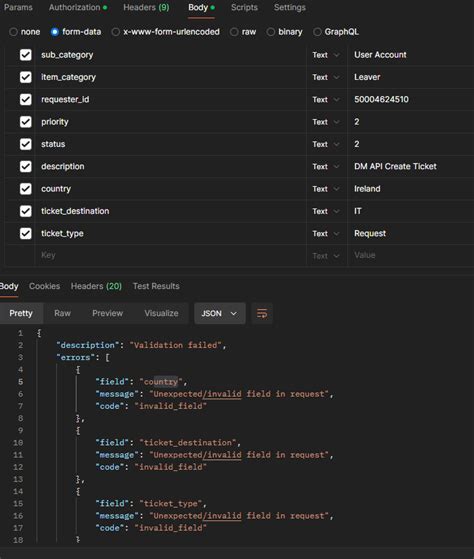 Custom Fields Preventing Ticket Creation In Api Product Freshworks Developer Community