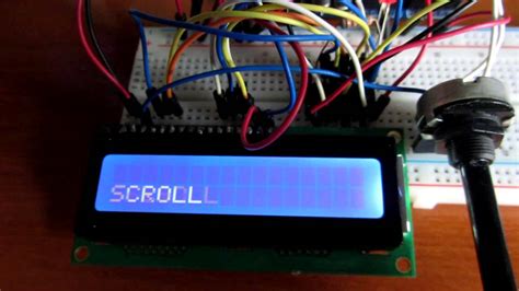 3 Wires Lcd 74hc595 Youtube