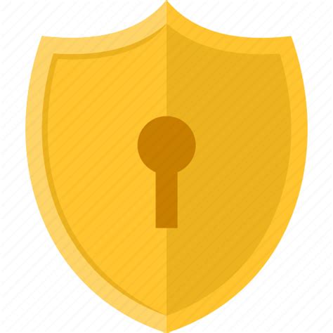 Key Lock Password Protection Safe Security Shield Icon