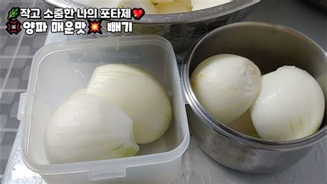 양파 매운맛 빼기 Youtube