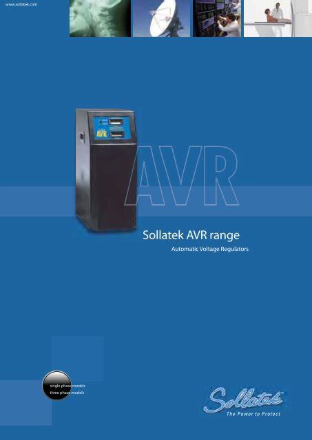 Sollatek Avr Range Easyinfo
