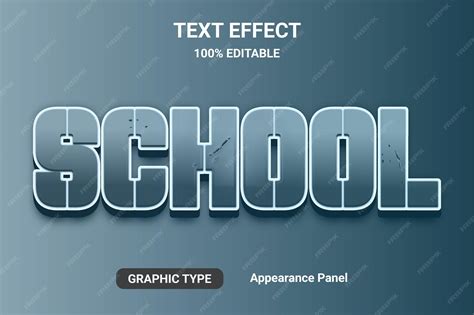 Premium Vector Text Effect Font Style Fully Editable Eps File