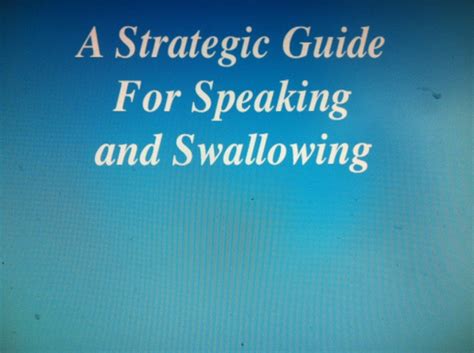 Best Images About SLP Stuff Adult Tbi Aphasia Etc On Pinterest Language The Swallows