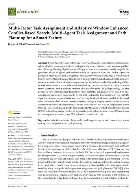 pdf multi factor task assignment and adaptive window enhanced