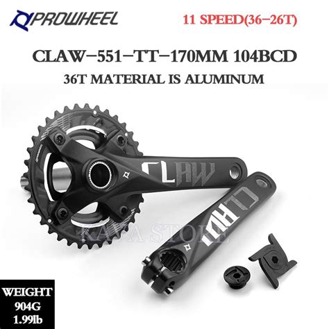 Prowheel Bicycle Mtb 10 11 Speed Crankset 170mm Wi Grandado