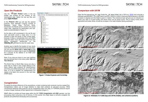Manual De Creación De Archivos Dem Con Datos Sentinel 1 Gisandbeers