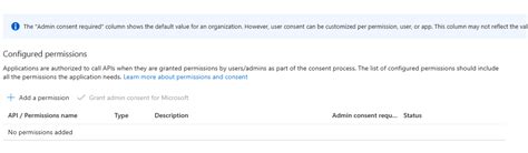 Createappregistrations Ps1 Does Not Add Required Permissions To
