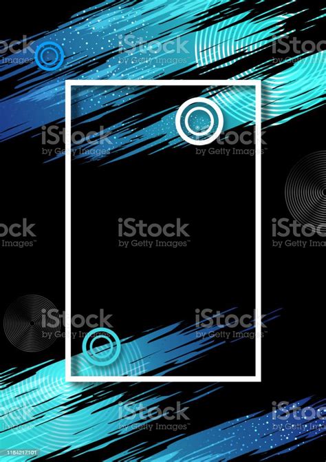 추상 배경 템플릿입니다 밝은 브러시 스트로크가 있는 프레임입니다 배너 전단지 포스터에 대한 그래픽 디자인 템플릿 기업 디자인 0