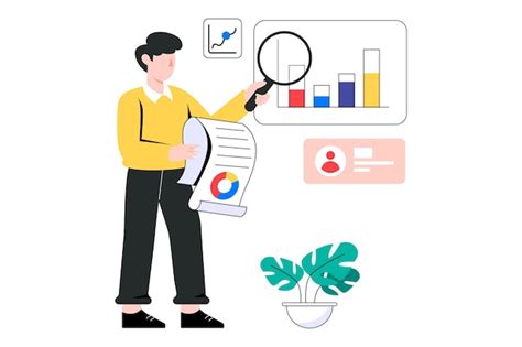 Premium Vector Market Analysis Flat Style Design Vector Illustration Stock Illustration