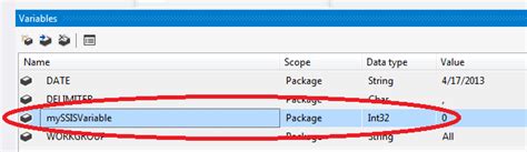 Sql Server 2008 R2 Returning Output Paramters Or Variables From SSIS
