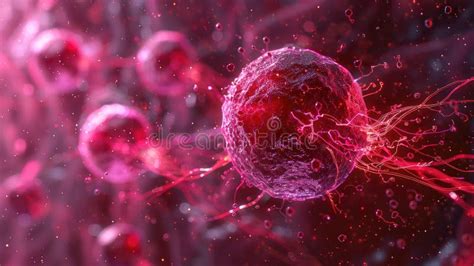 Plasma Cell Cancer Internal Battle Stock Image Image Of Cellular