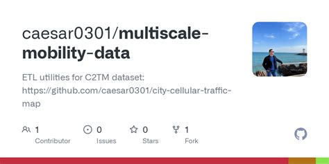 Github Caesar0301multiscale Mobility Data Etl Utilities For C2tm