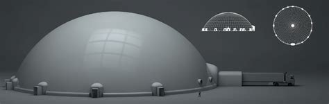 Inflatable Projection Domes Omnispace Air Supported Immersive Domes