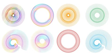 프레젠테이션을 위해 혼합 도구 벡터 그림 Eps10을 사용하여 만든 많은 반짝이는 소용돌이의 추상 광선 물결 모양 줄무늬에서 디자인 요소 원 격리된 굵은 벡터 색상 황금