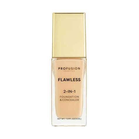 Profusion Cosmetics Flawless 2 In 1 Foundation Fair Beige Make Up