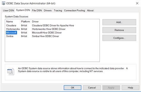 Odbc Create A Dsn Linked To Indexima Engine Odbc Create A Dsn Linked To Indexima Engine