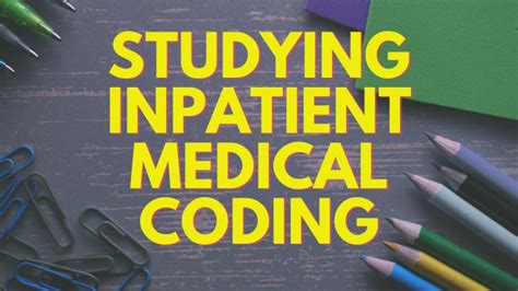 Inpatient Icd10pcs Ccs Cca Cic Youtube Medicalcodingwithbleu
