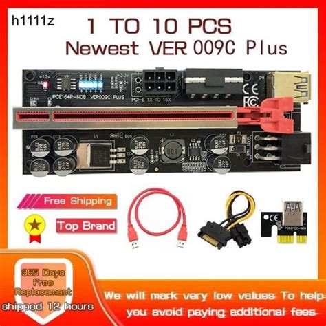 인팍쇼핑 Pcie 라이저 009c009s 플러스 카드 Pci 익스프레스 X16 익스텐더 Usb 30 Sata 6p 몰 렉스 어댑터 Pc부품주변기기