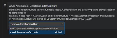 include option to use azure subscription id instead of subscription for local folder structure