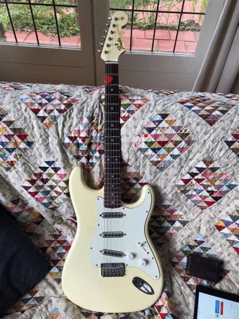 The Super Rare Fender Charley Lipstick Stratocaster In The Style Of